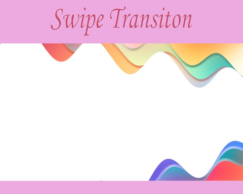 Unique Swipe Twitch Stinger Transition Gradient Liquid Wave - Etsy