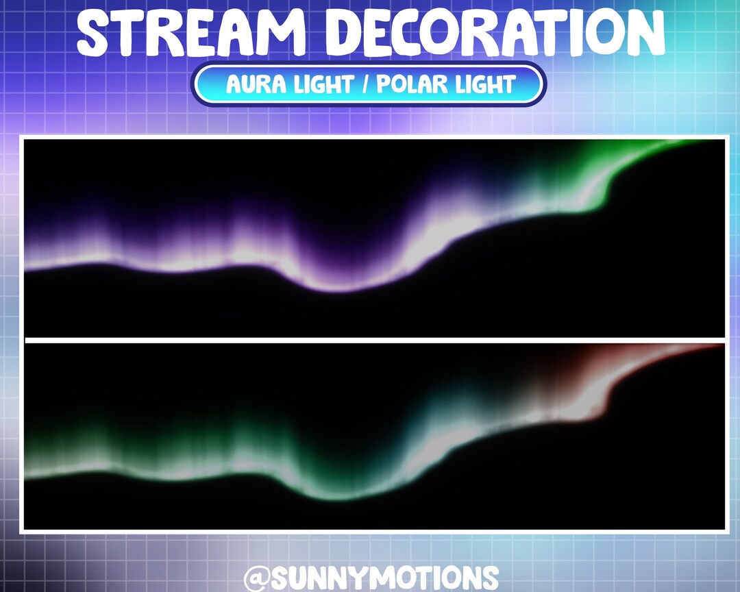 Animated Twitch Stream Decoration: Galaxy Aura Light / Astrology Solar ...