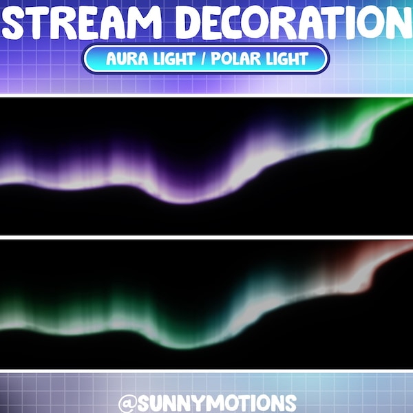 Twitch Overlay Aura - Etsy