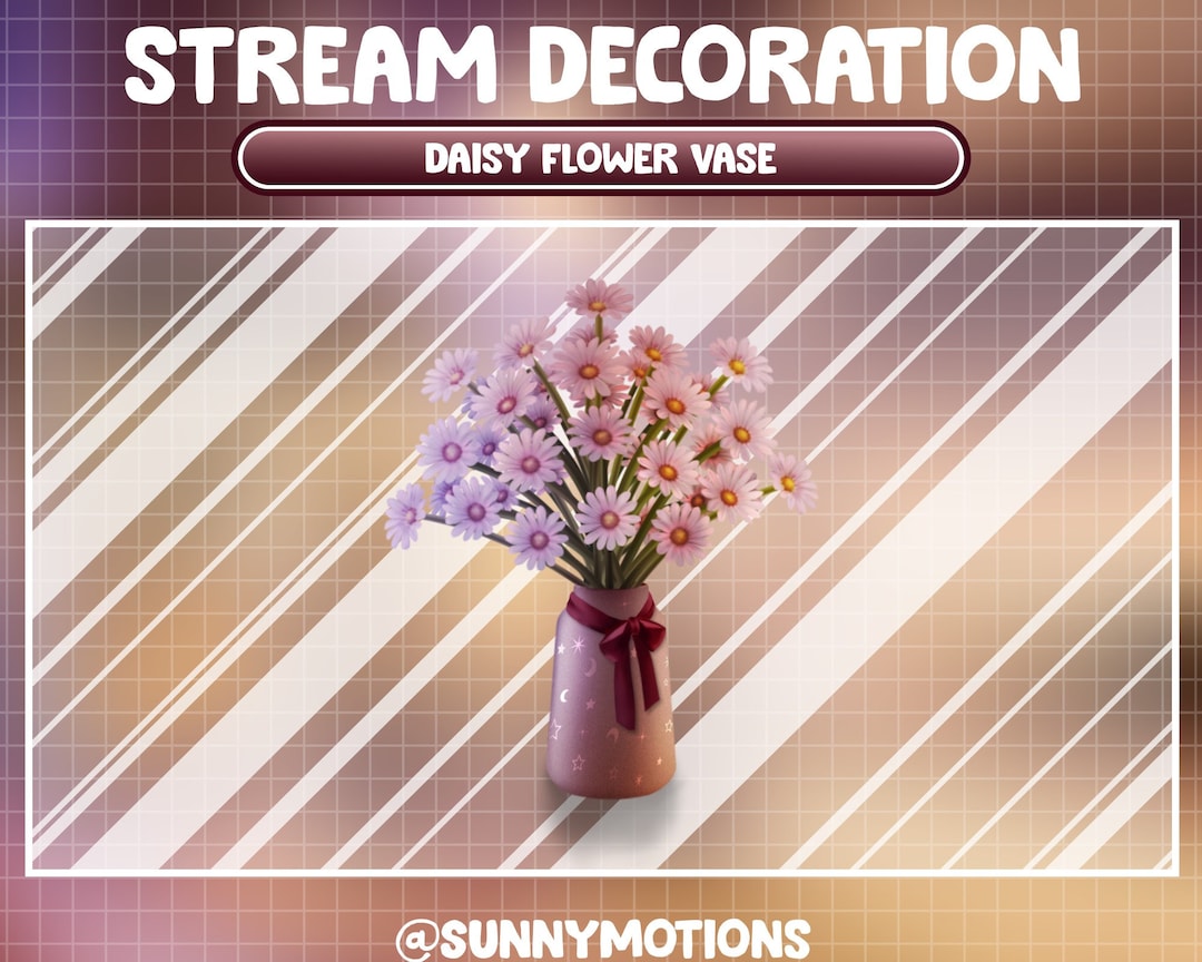 Animated Twitch Stream Decoration: Night Bellis Perennis / Small White ...