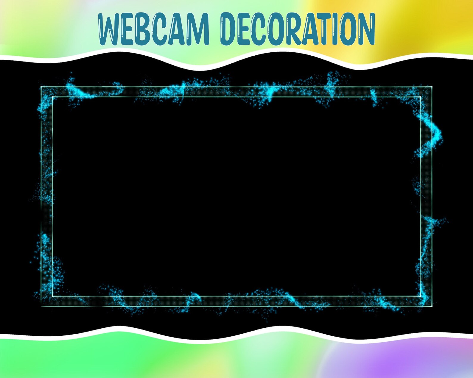 Twitch Animated Camera Overlay ANIMATED Camera Border - Etsy Canada