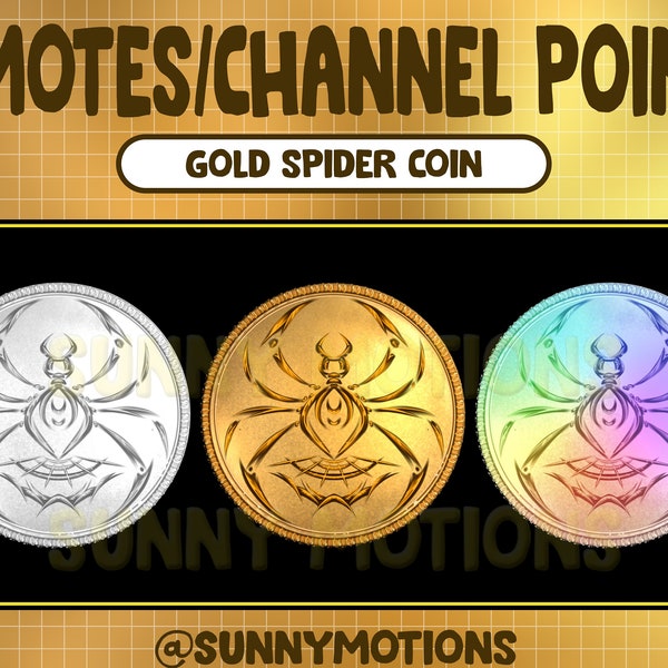 Spider Channel Point - Etsy