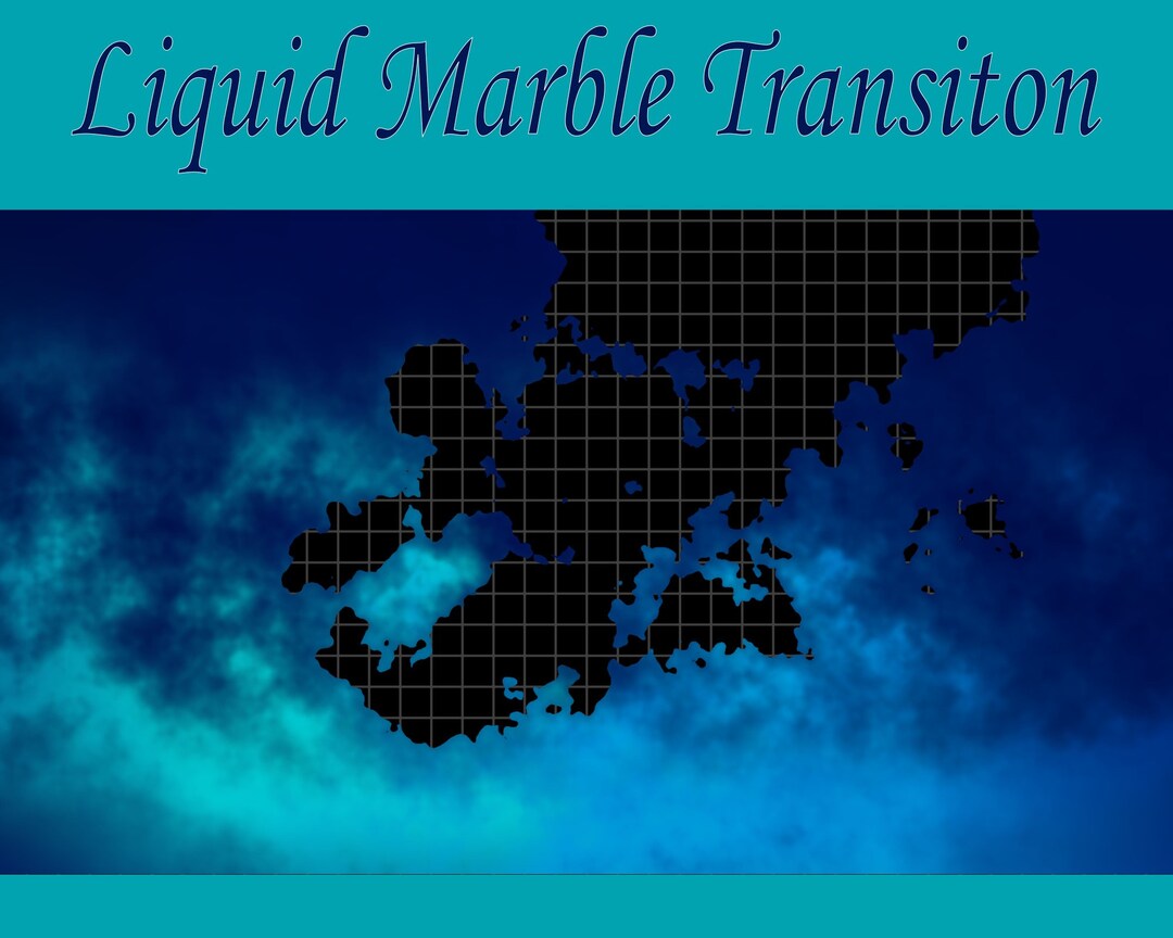 2x Animated Twitch Stinger Transition / Dark Blue, Black Twitch ...