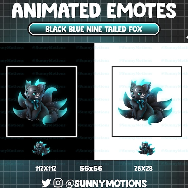 Foxy Twitch Emotes - Etsy