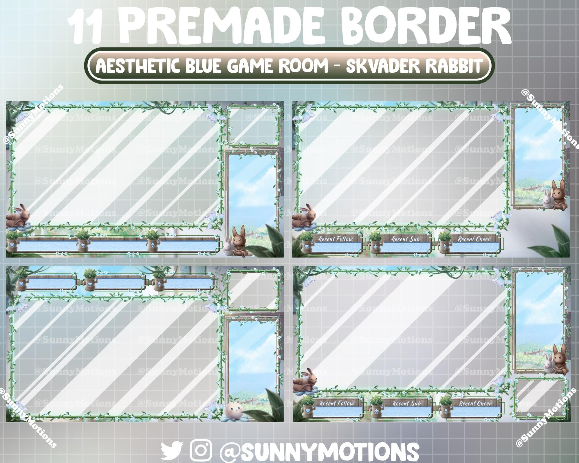 ANIMATED Stream Package: Aesthetic Fictional Akvader House, Cozy Desk ...