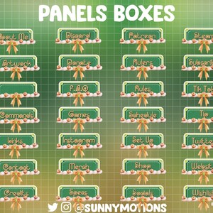 FULL ANIMATED Stream Package: Pastel Green Orange Cozy Birthday Stream ...