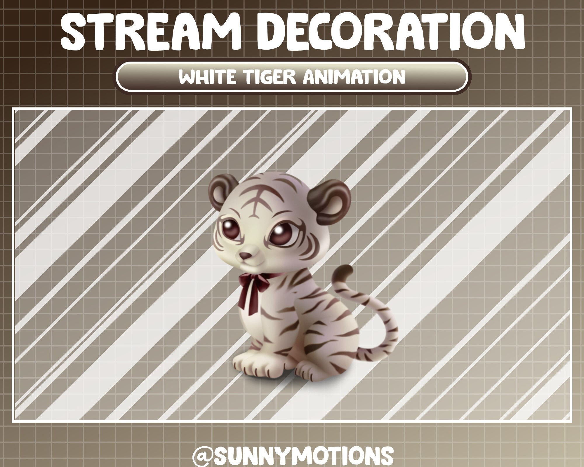 Chibi White Tiger