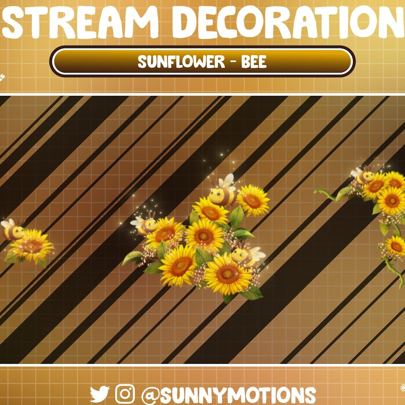 Bees and Flower Overlay - Etsy