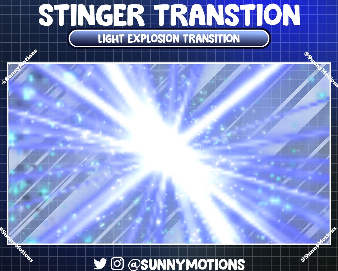 1 Animated Stream Twitch Stinger Transition: Mystical Phantom Nightmare ...