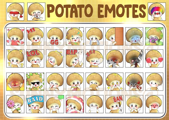 Chibi Potato Drawing