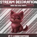 Rainbow Liquid Rabbit Bottle Twitch Sub Bit Badges / Kawaii Magic Star ...