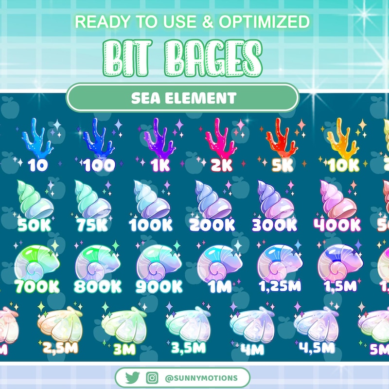 Twitch Sub Ocean - Etsy