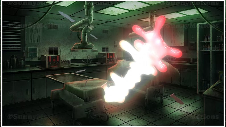 Animated Scalpel Stream Stinger Transition, Medical Morgue Twitch ...