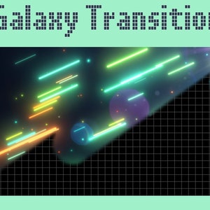Galactic Stinger Transition / Animated Twitch Scene Transition / Neon ...