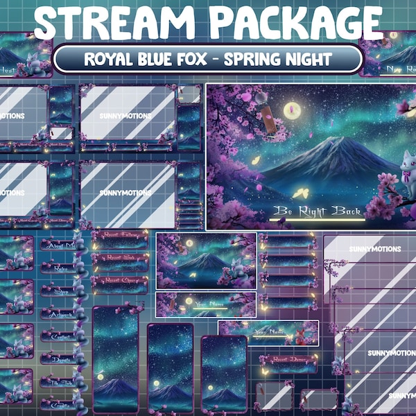 Twitch Fox Banner - Etsy