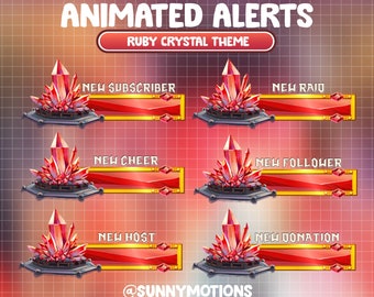Ruby Twitch Overlay - Etsy