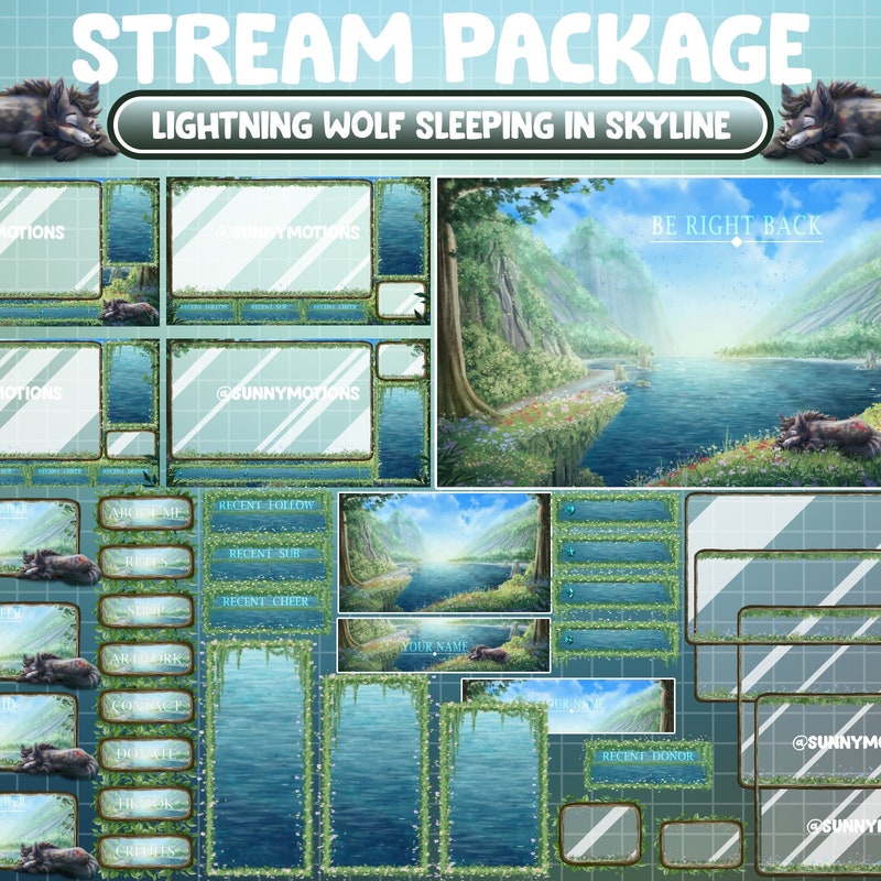 Twitch Overlay Swamp - Etsy