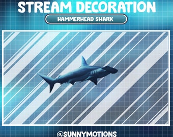 Shark Overlay Swimming - Etsy