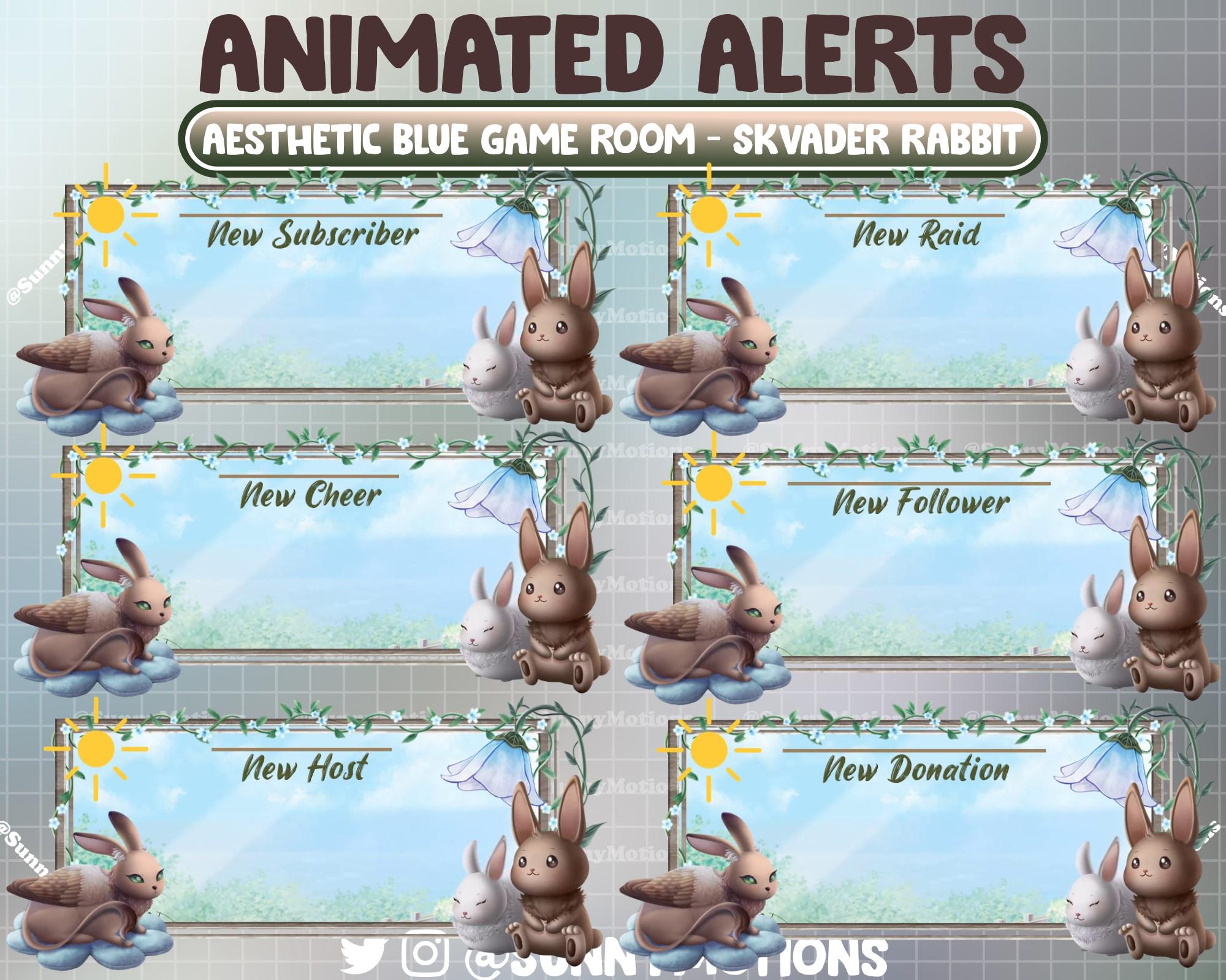 ANIMATED Stream Package: Aesthetic Fictional Akvader House, Cozy Desk ...