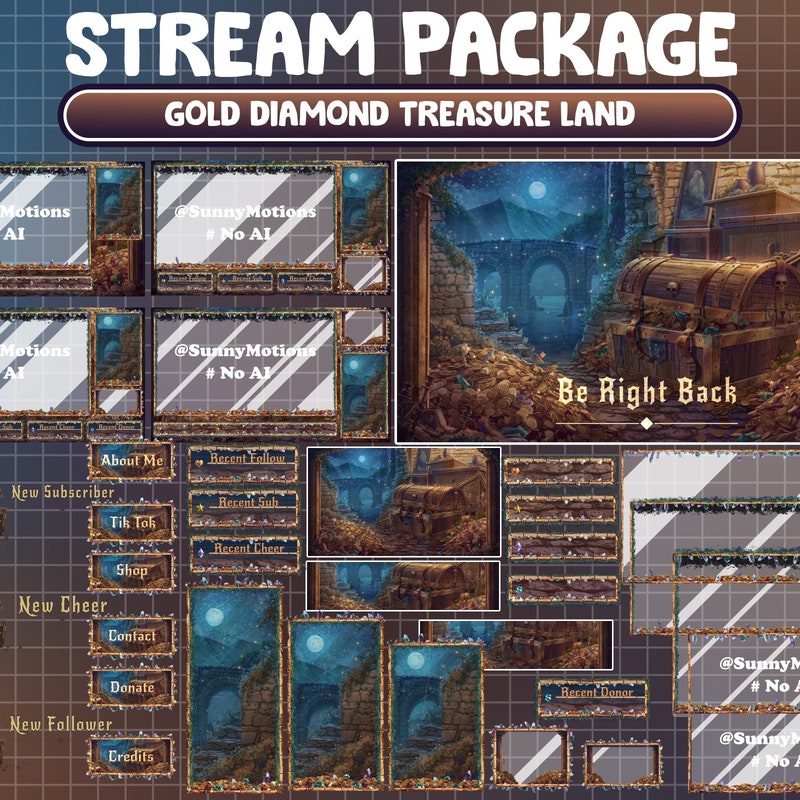 One Piece Stream Overlay - Etsy