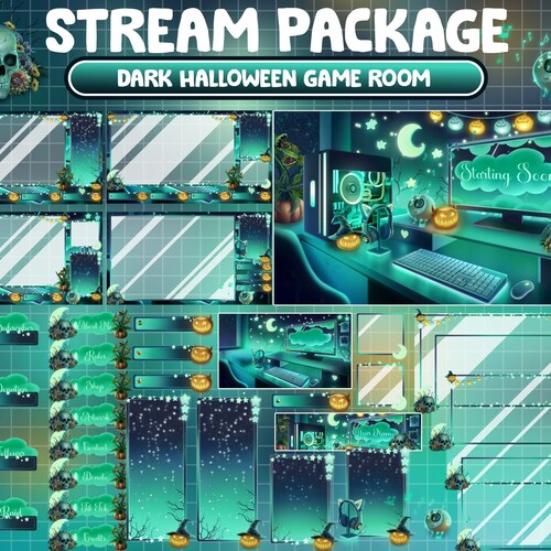 Spooky Animated Stream Package/twitch - Etsy