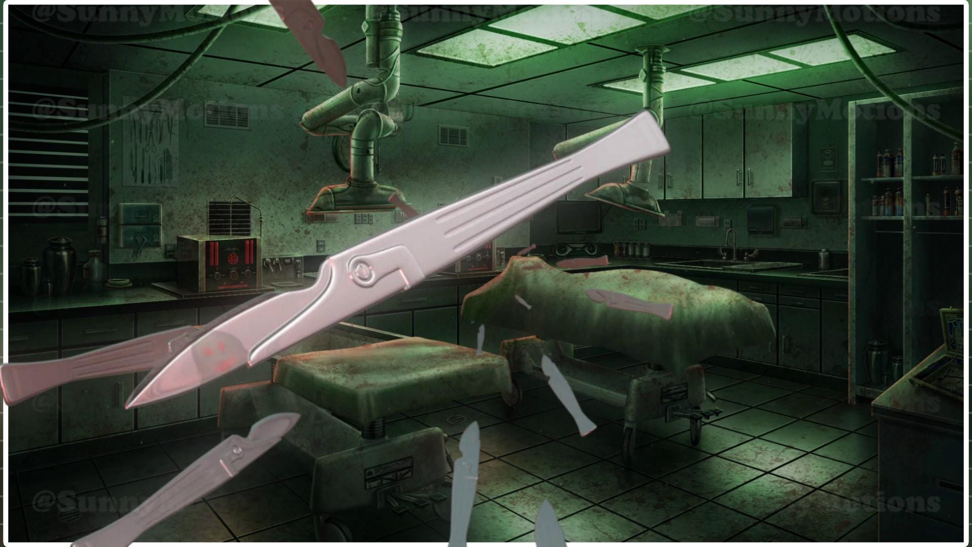 Animated Scalpel Stream Stinger Transition, Medical Morgue Twitch ...