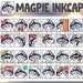 35x Cute Chibi Magpie Ink Cap Mushrooms Twitch Discord Mixer Youtube ...