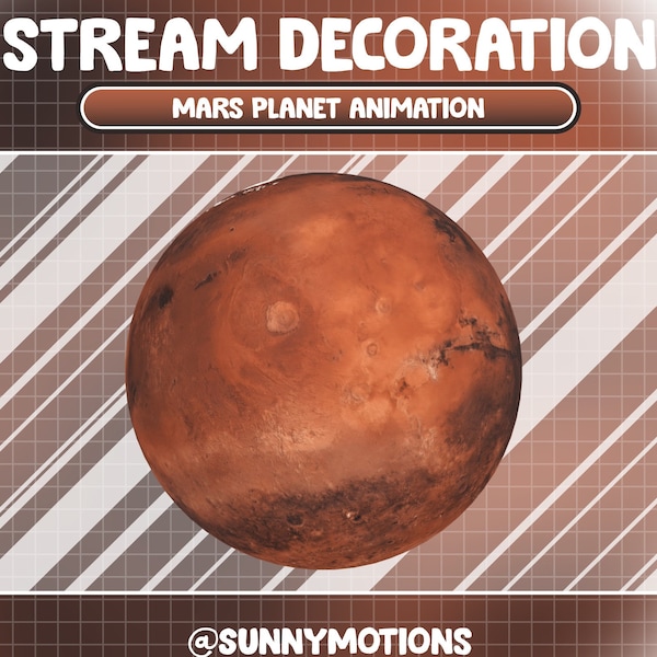 Mars Twitch Overlay - Etsy