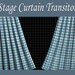 Checkered Fabric Circus Curtain Twitch Animated Stinger Transition ...