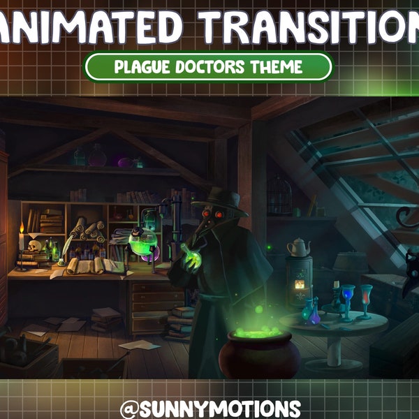 Twitch Overlay Plague - Etsy