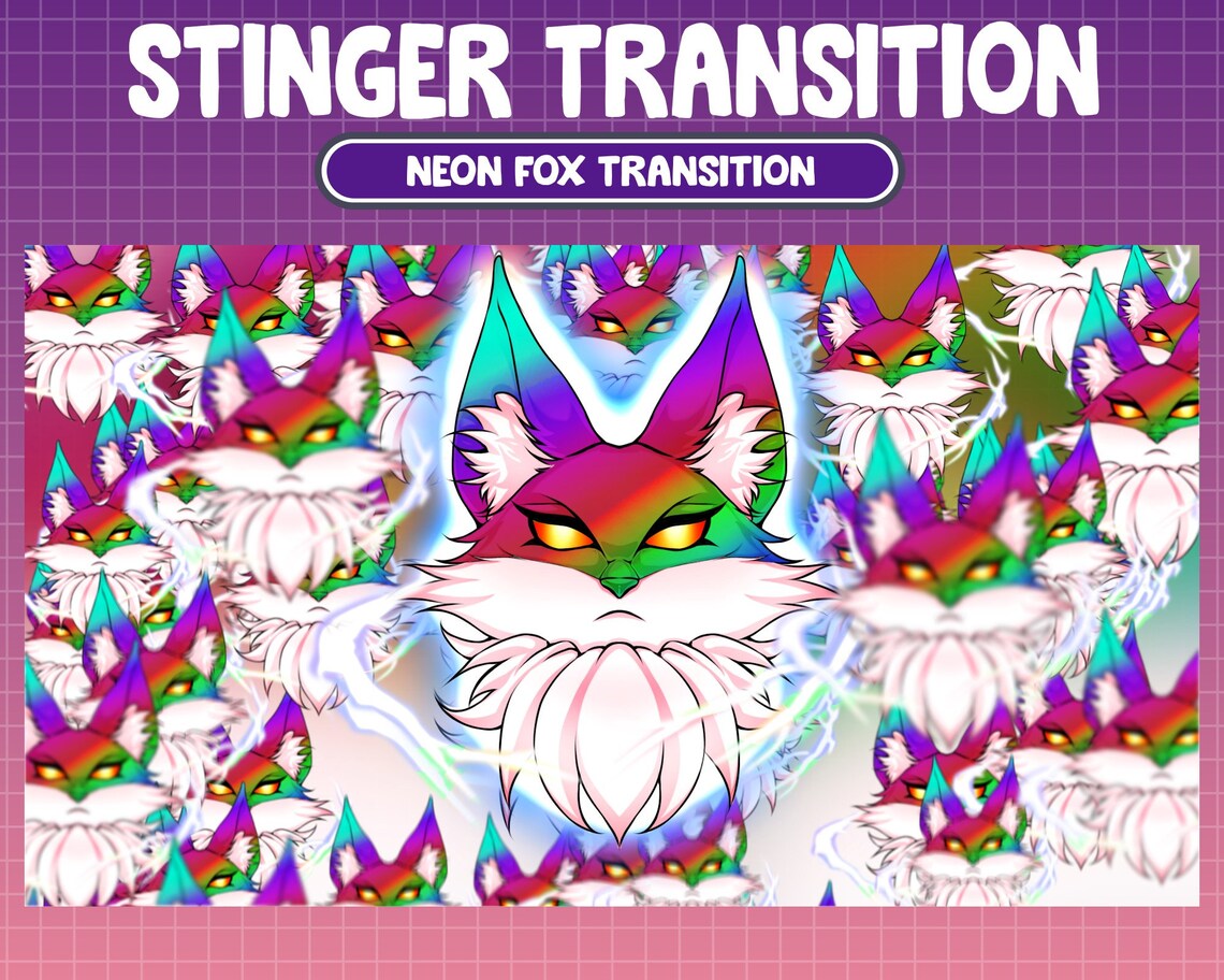Magical Fox Animated Twitch Stinger Transition / Animal Scene / Phase ...