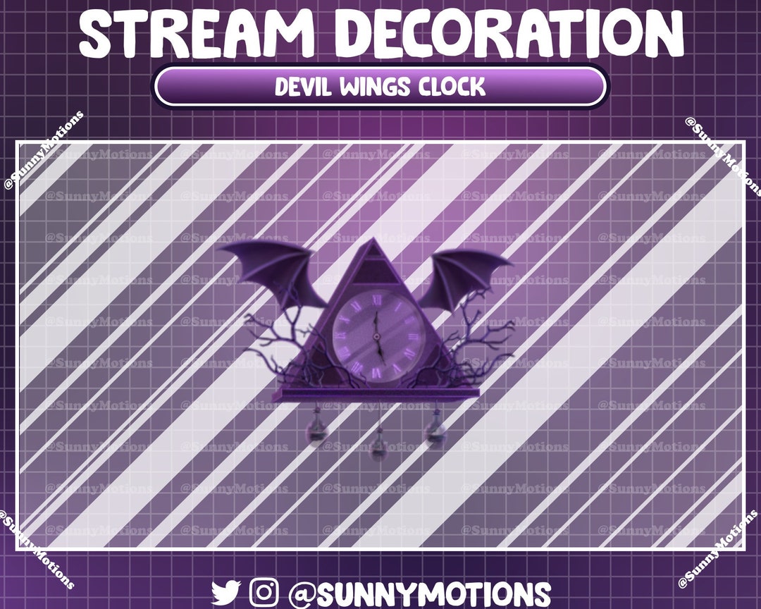Animated Stream Decoration: Horror Witchcraft O'clock, Dark Halloween ...