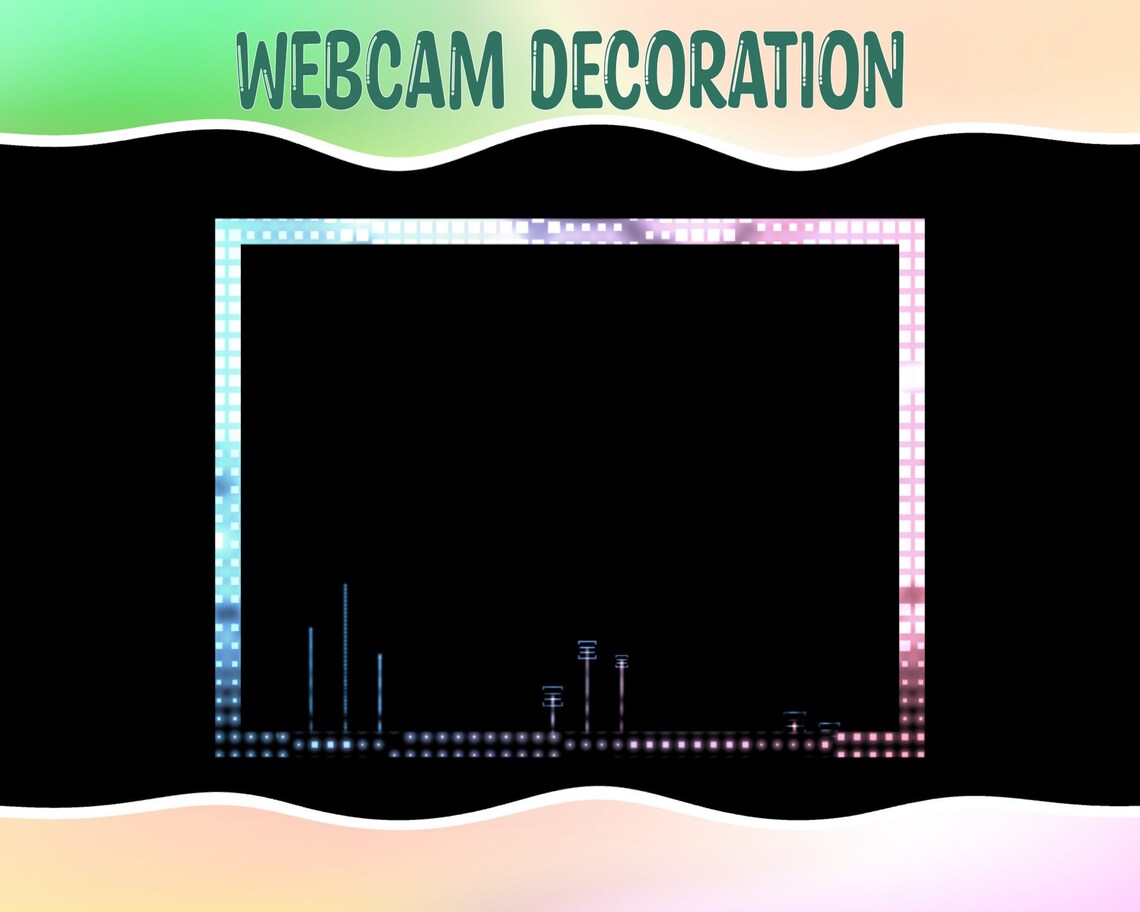 6 Twitch Animated Camera Overlay ANIMATED Camera Border - Etsy