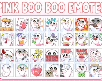 Boo Twitch Emote - Etsy