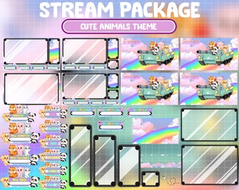 Red Panda Stream Overlay - Etsy