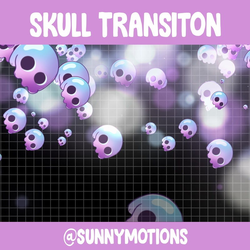 Skulls Stinger Transition - Etsy