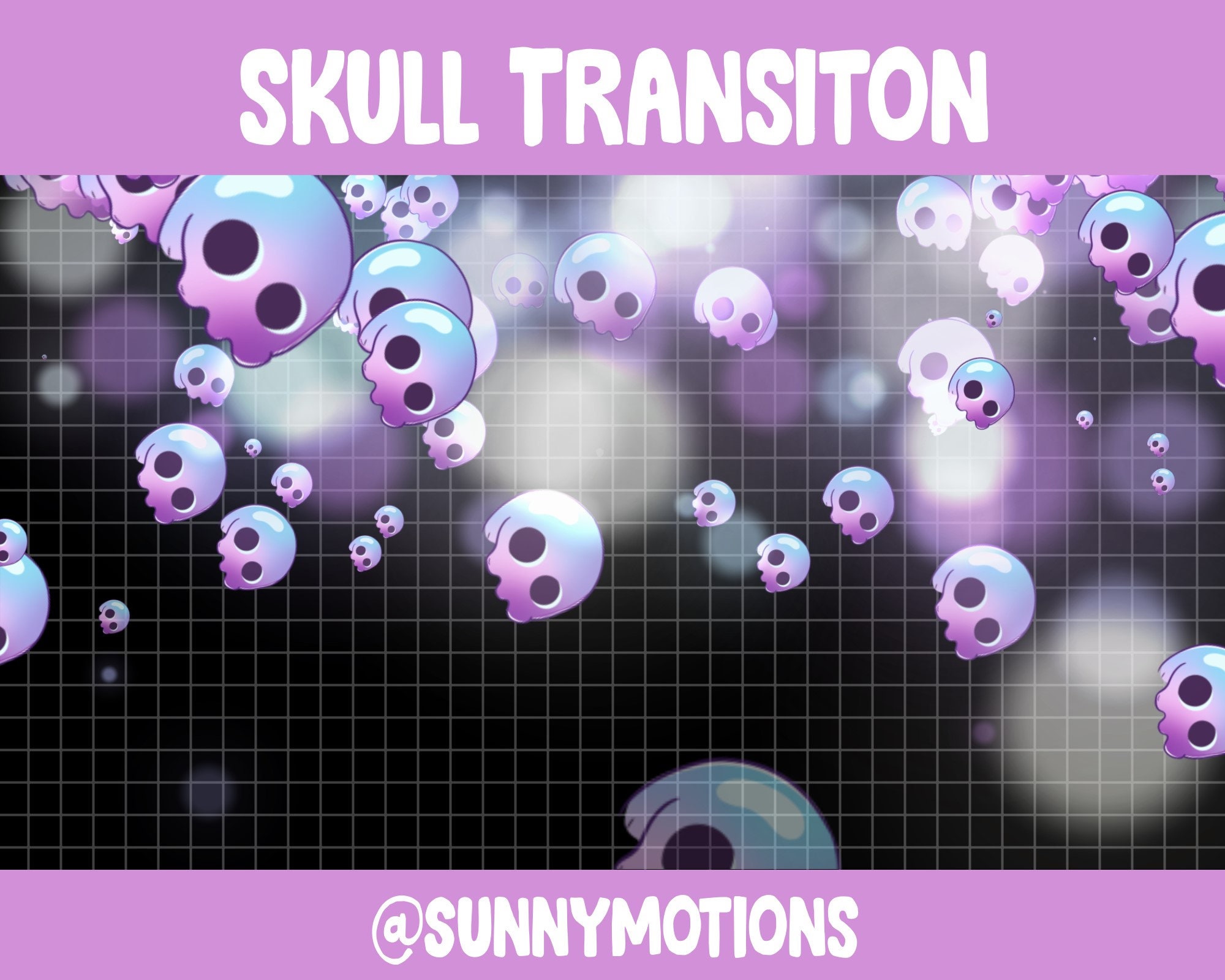 2x Halloween Stream Scene Stinger Transition / Skull / Hallows Eve ...