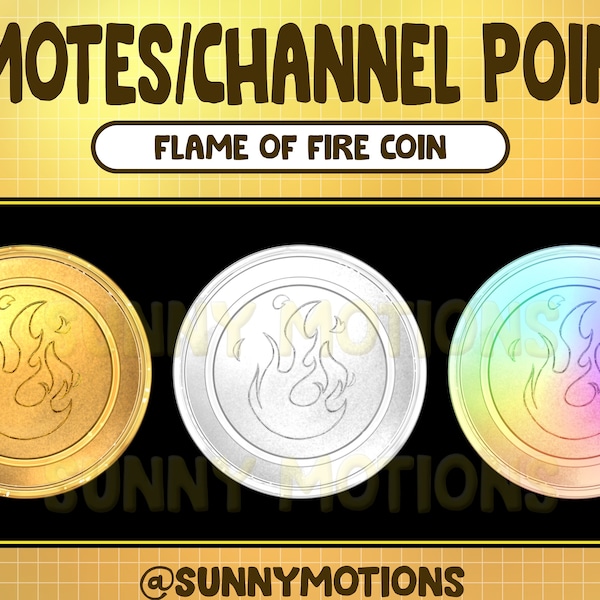 Emotes Twitch Flame - Etsy