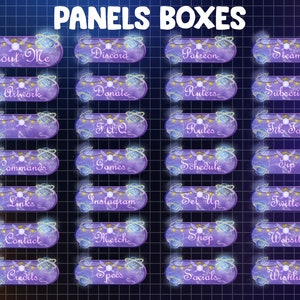 Animated Twitch Stream Package Overlay: Light Fairy Flying in Celestial Room / Astrology Galaxy ...