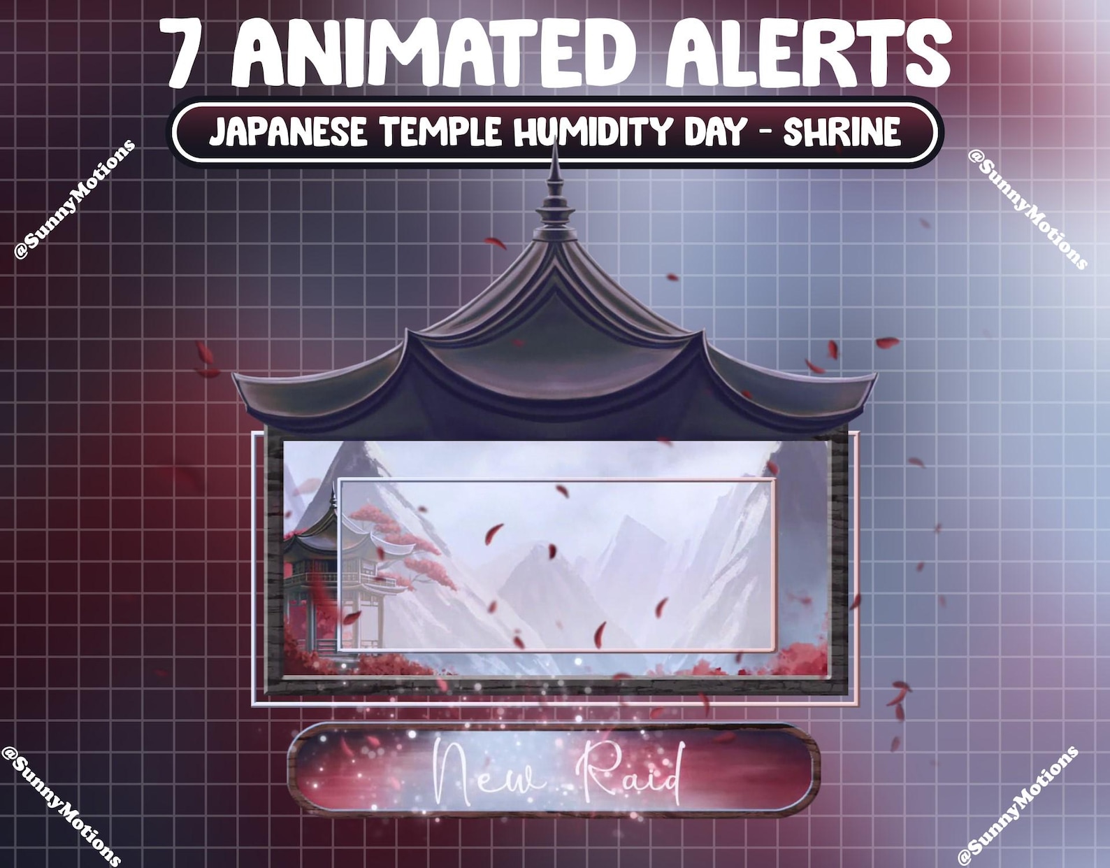 ANIMATED Stream Package: Aesthetic Morning Humidity Japanese Ancient ...