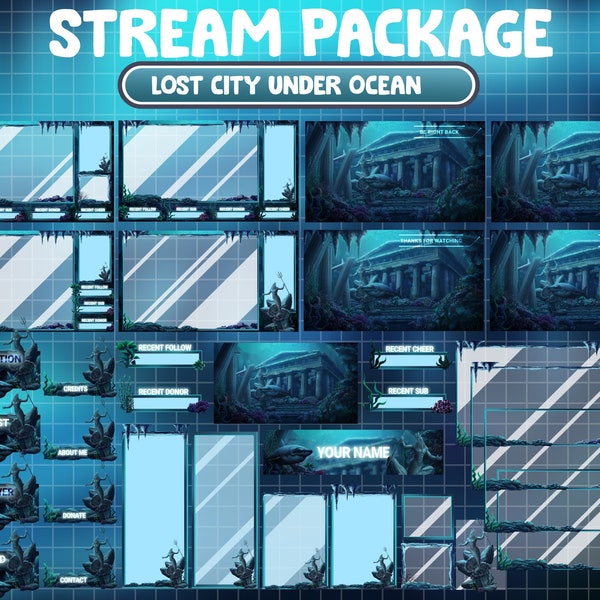 Twitch Overlay - Etsy