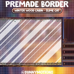 ANIMATED Twitch Overlay Stream Package, Cozy Warm House, Fireplace ...