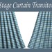 Checkered Fabric Circus Curtain Twitch Animated Stinger Transition ...