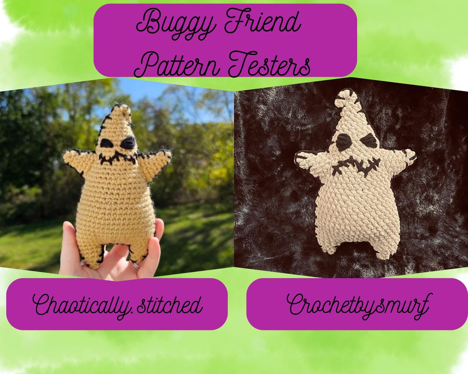 PATTERN ONLY, Buggy Friend Pattern - Etsy