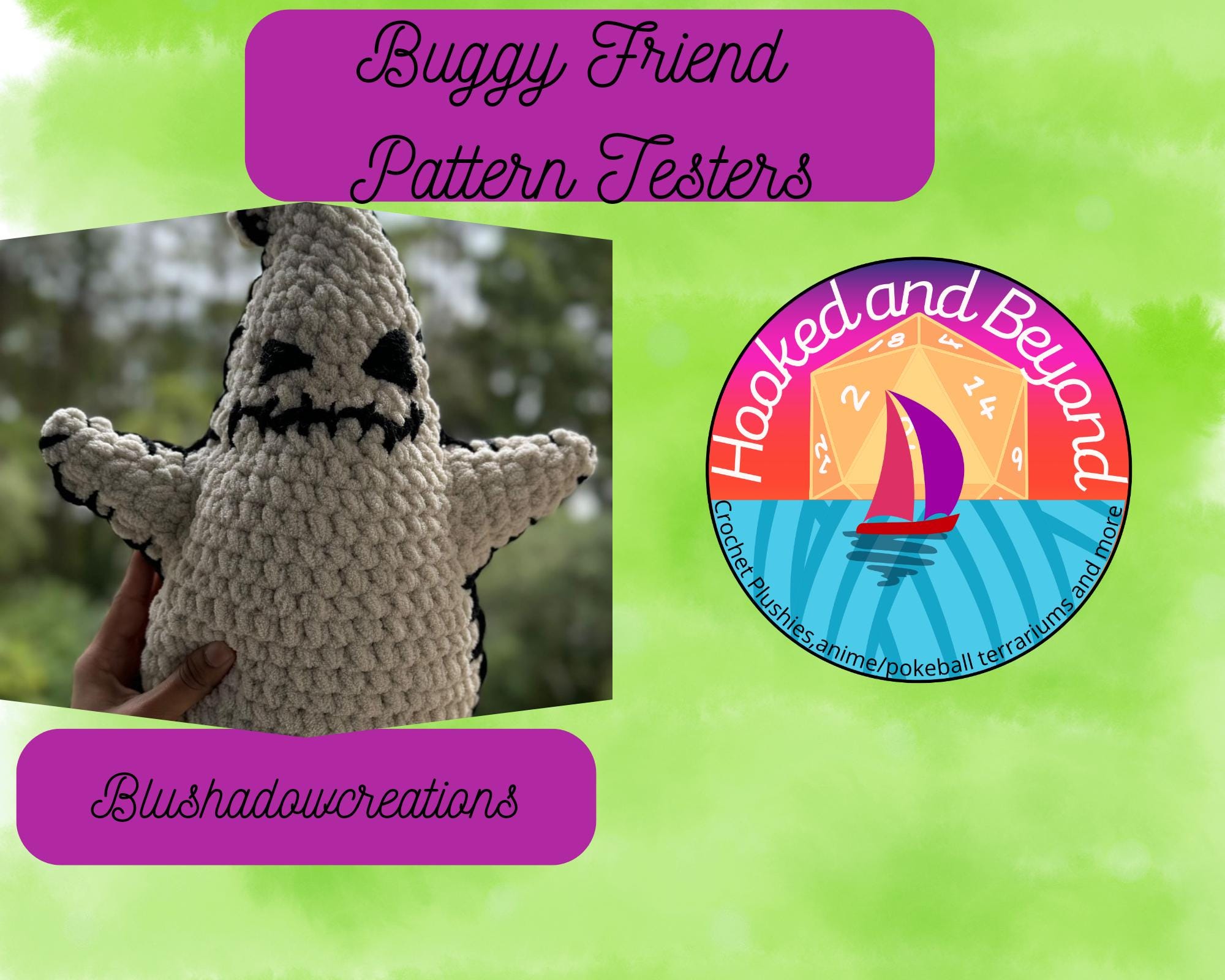 PATTERN ONLY, Buggy Friend Pattern - Etsy