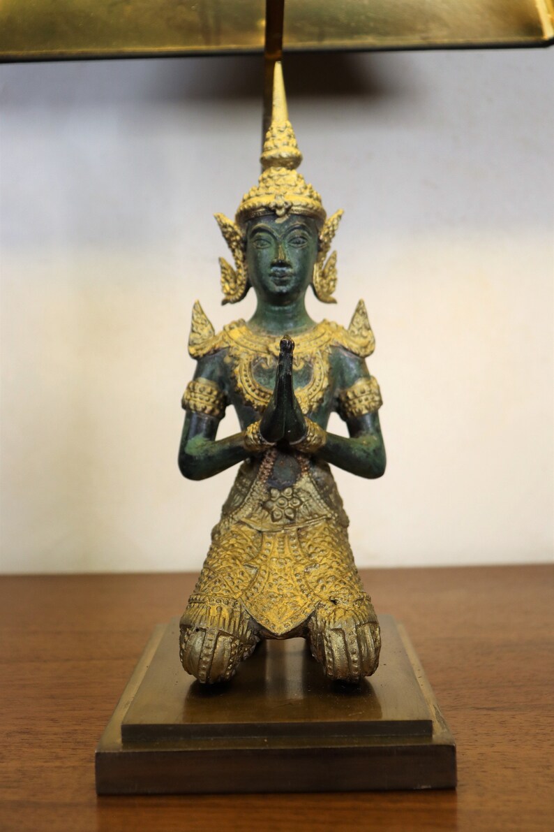 Vintage Design Hollywood Regency Buddha Lamp 1970's - Etsy