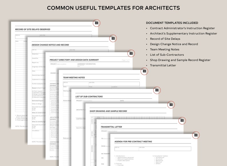 3 Years in 1 Diary ARCHITECT and PROJECT MANAGER Digital Planners 2022 ...