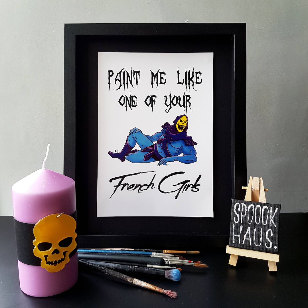 Paint Me Like One of Your French Girls A5 Size Print 250gsm - Etsy