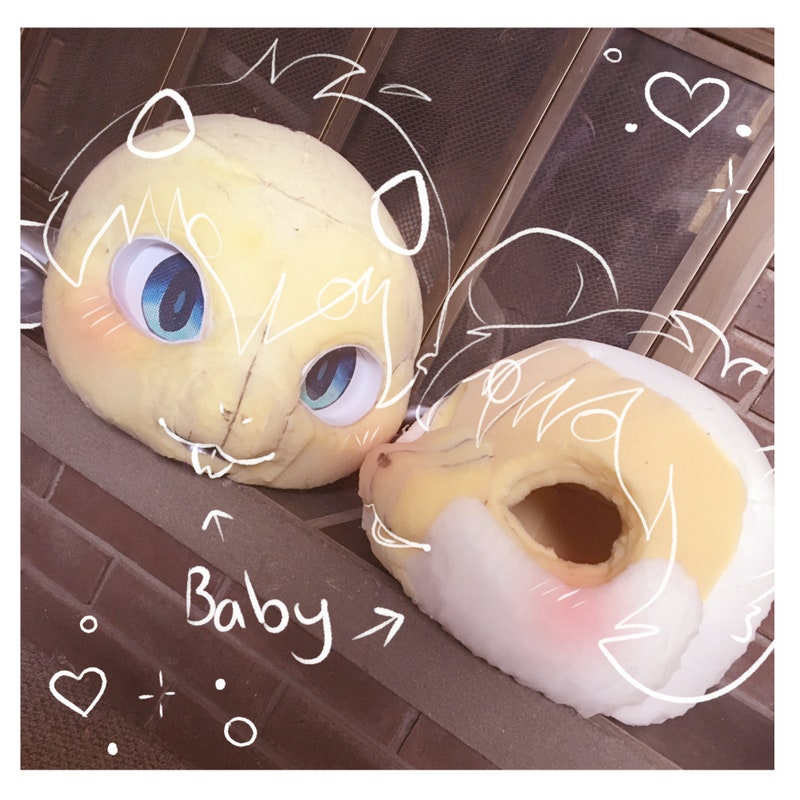 Furry Kemono Head Pattern - Etsy