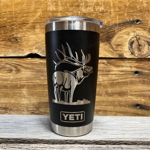Elk Yeti, Elk Tumbler, Hunting Yeti, Hunting Tumbler, Custom Tumbler ...